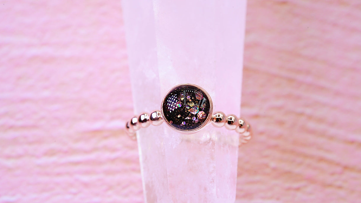 Beaded Alina ring keepsake jewellery – Beyond The Willow Tree