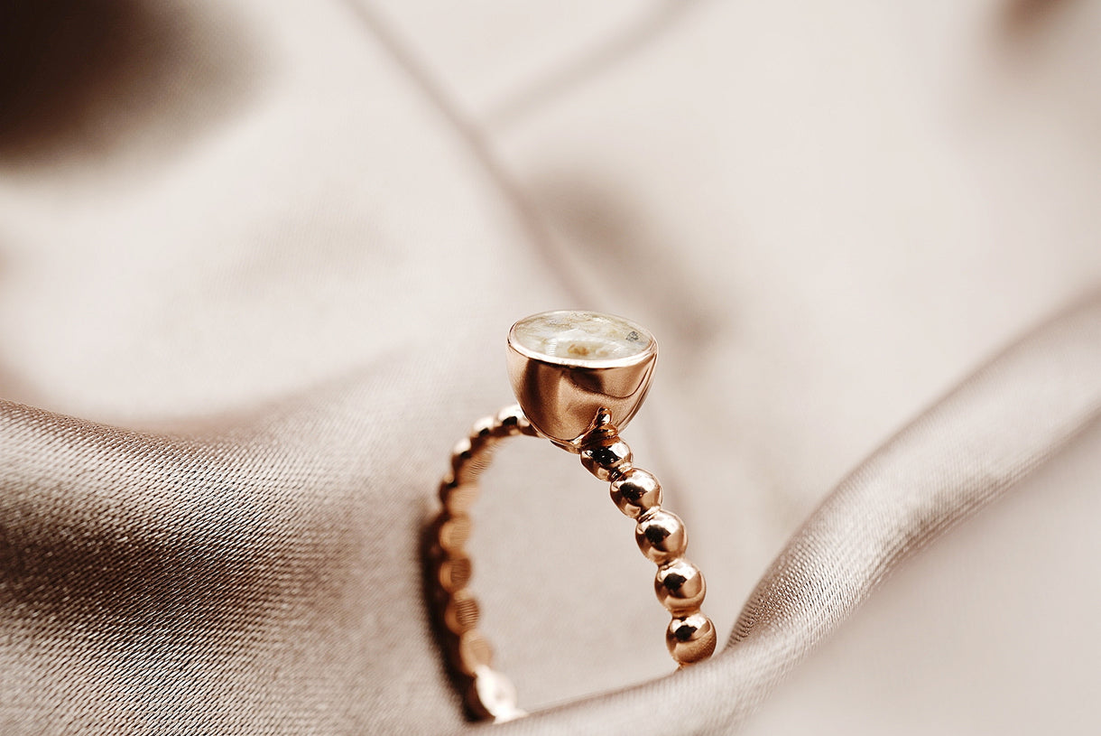 Beaded Alina ring keepsake jewellery – Beyond The Willow Tree